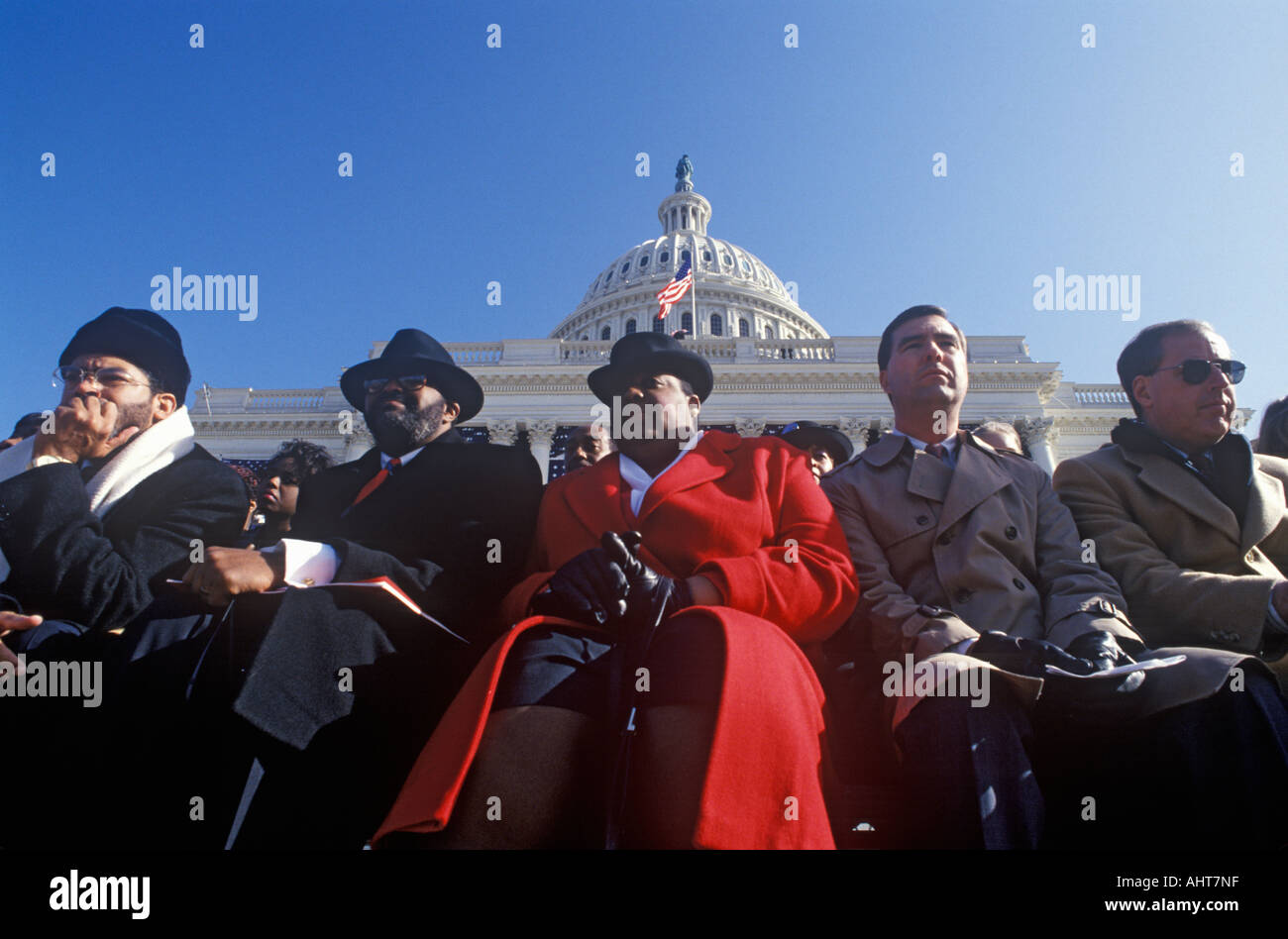 Clinton inauguration 1993 hi-res stock photography and images - Alamy