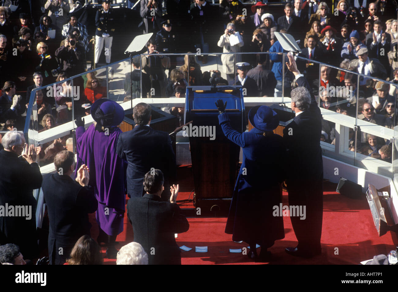 Bill clinton inauguration 1993 hi-res stock photography and images - Alamy