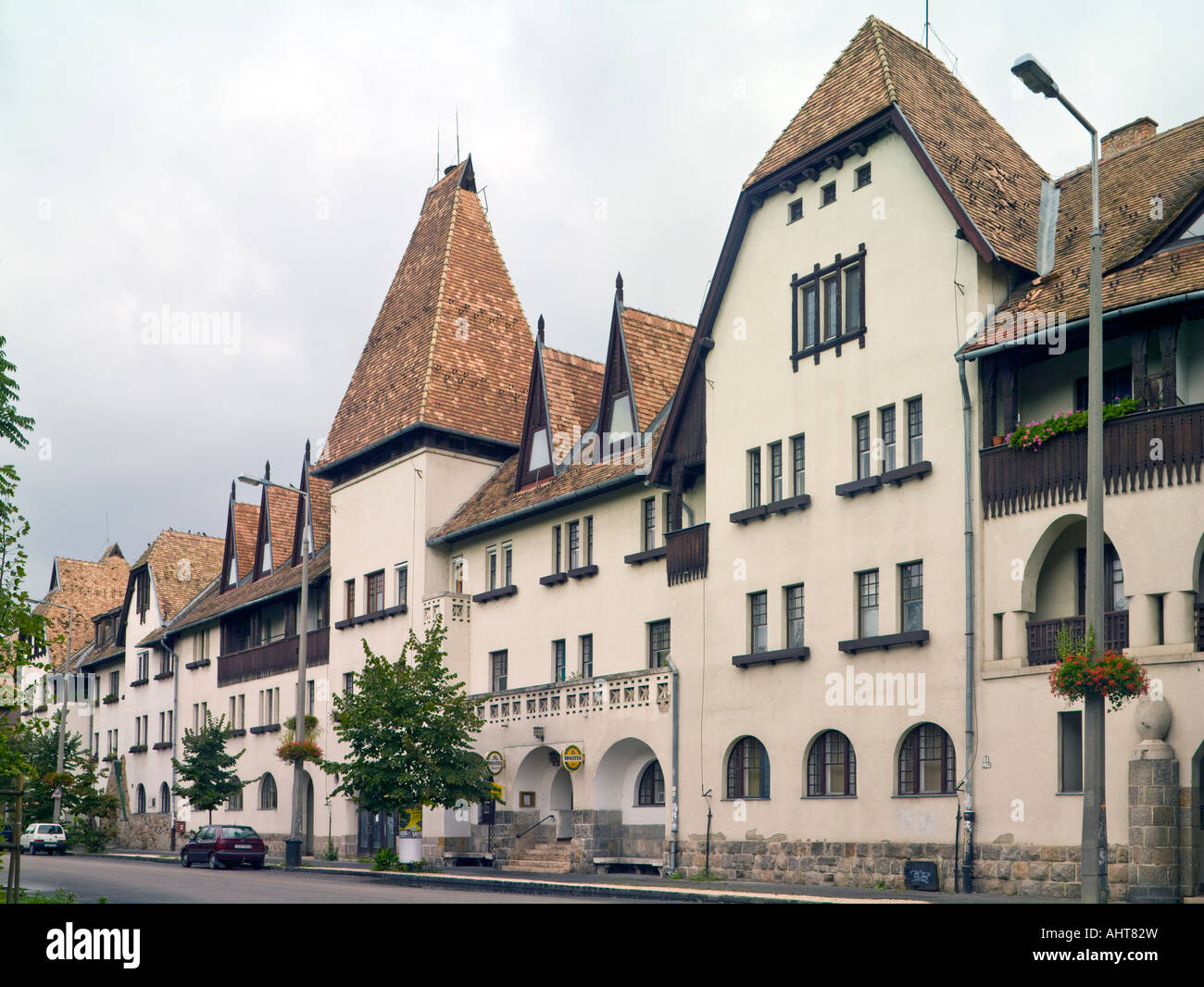 Wekerle Estate, Kispest, Budapest, Hungary Stock Photo - Alamy