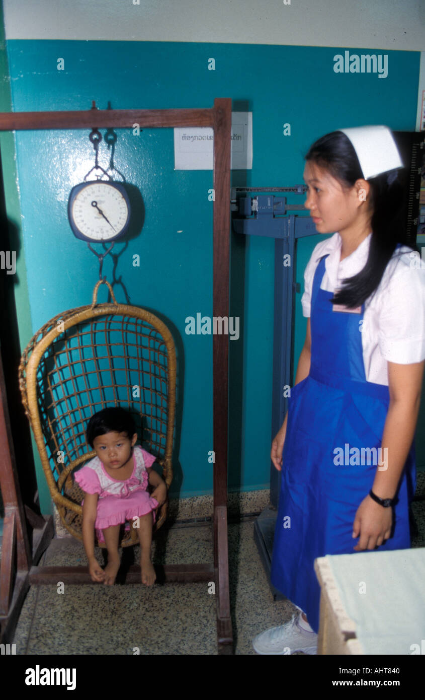 Laos Vientiane Mahasot General Hospital Stock Photo - Alamy