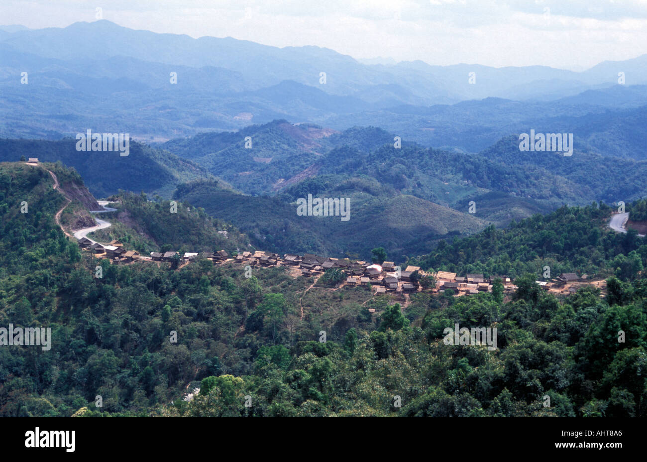 Laos xieng khouang hmong village hi-res stock photography and images ...