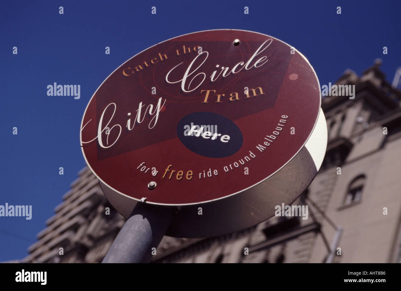 Melbourne tram sign hi-res stock photography and images - Alamy