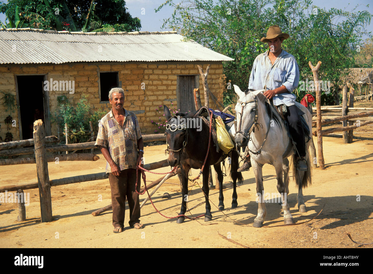 Small farm house in cerrado region "Chapada da Piteira" "Brazilian ...