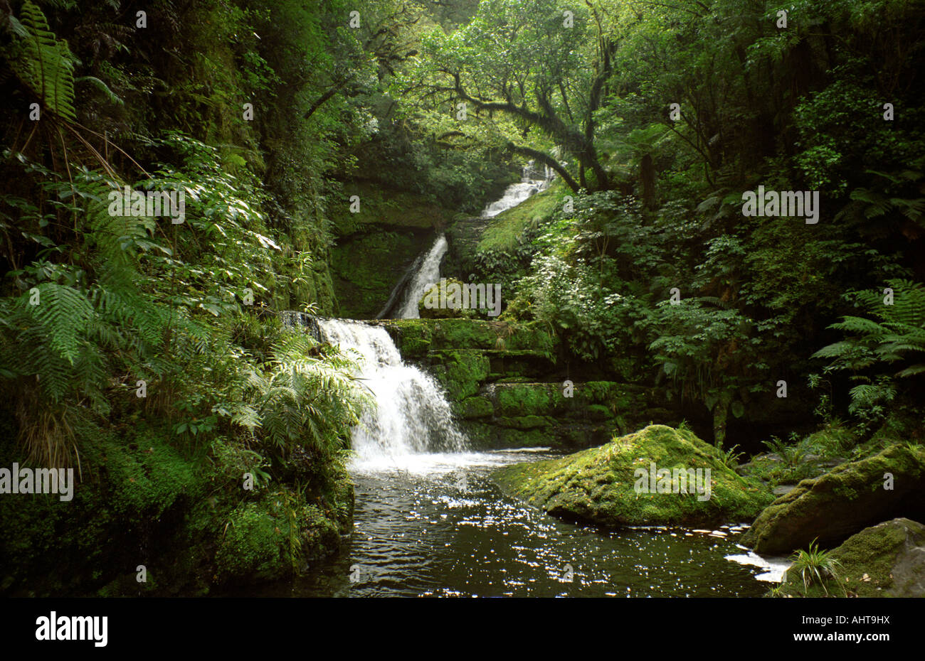 mclean falls, southern scenic route,n.z Stock Photo - Alamy