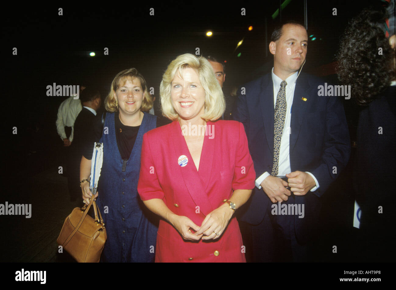 Tipper Gore on the Clinton Gore Buscapade tour on one of its Great ...