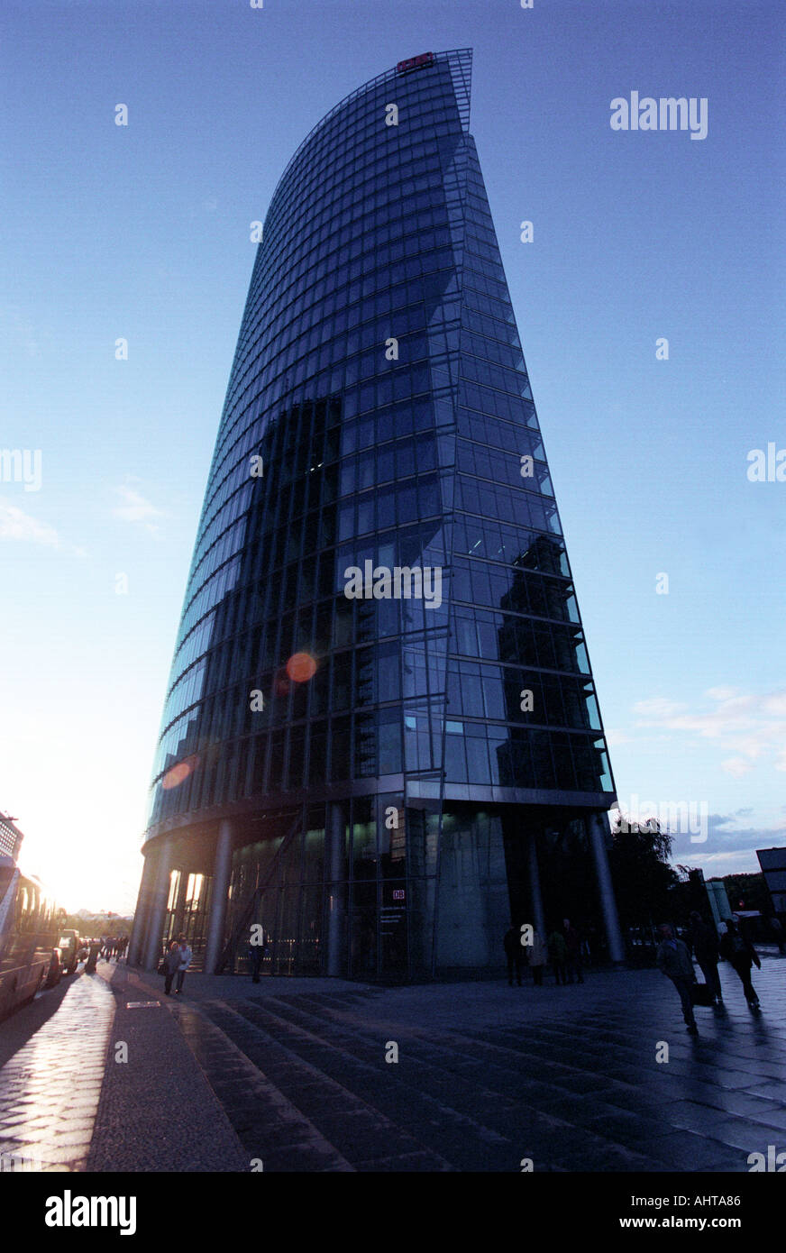 DB building Deutsche Bahn Berlin Stock Photo - Alamy