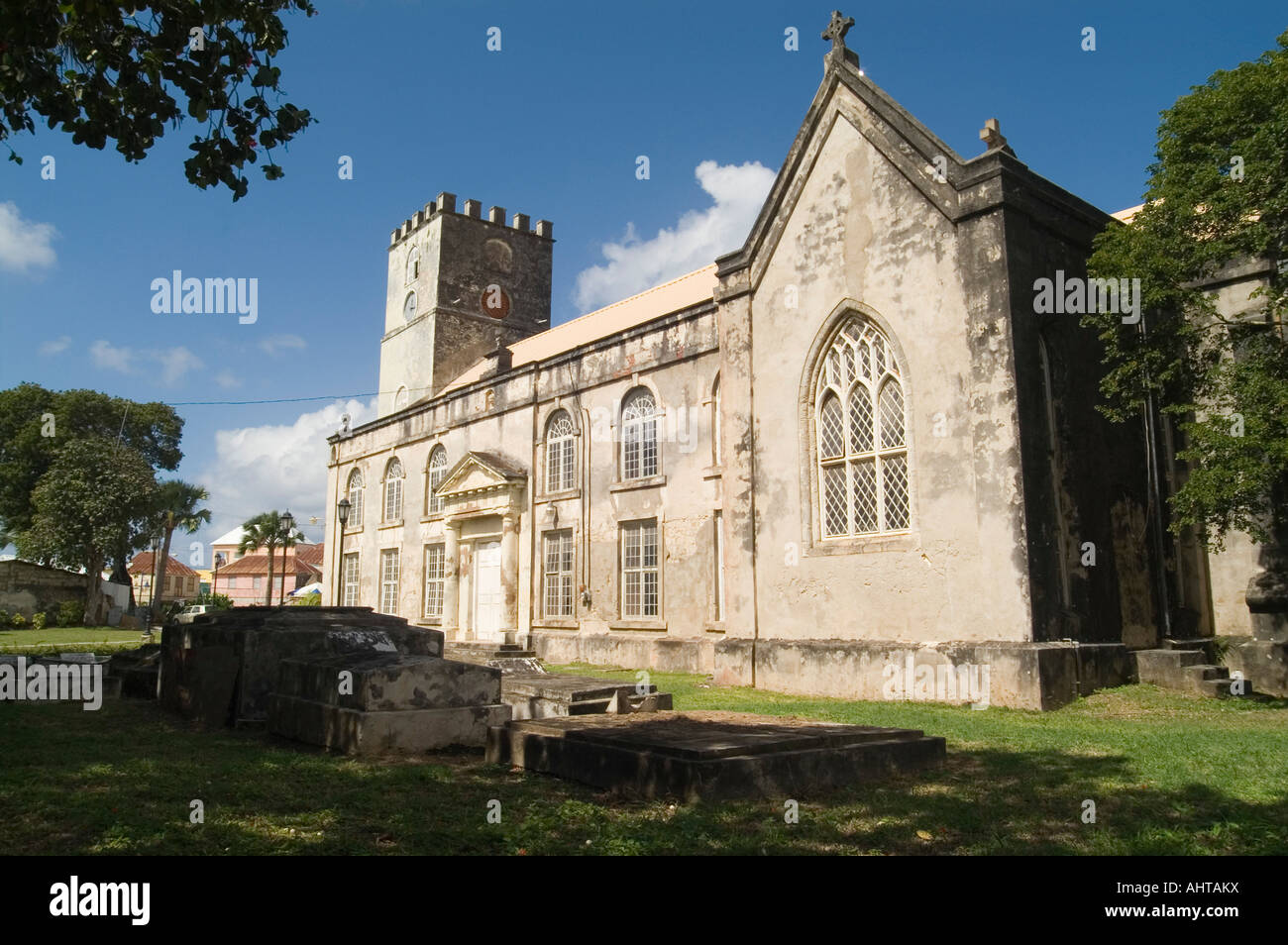St Peter's Parish Church, Speightstown, St Peter, Barbados Stock Photo ...