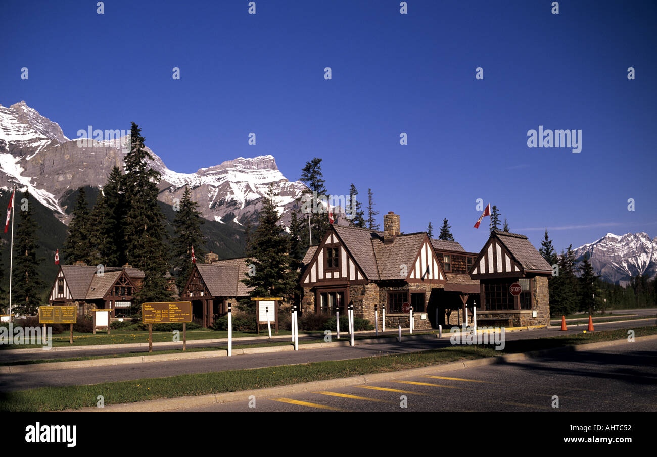 BANFF NATIONAL PARK Alberta CANADA June Banff National Park Toll booths ...
