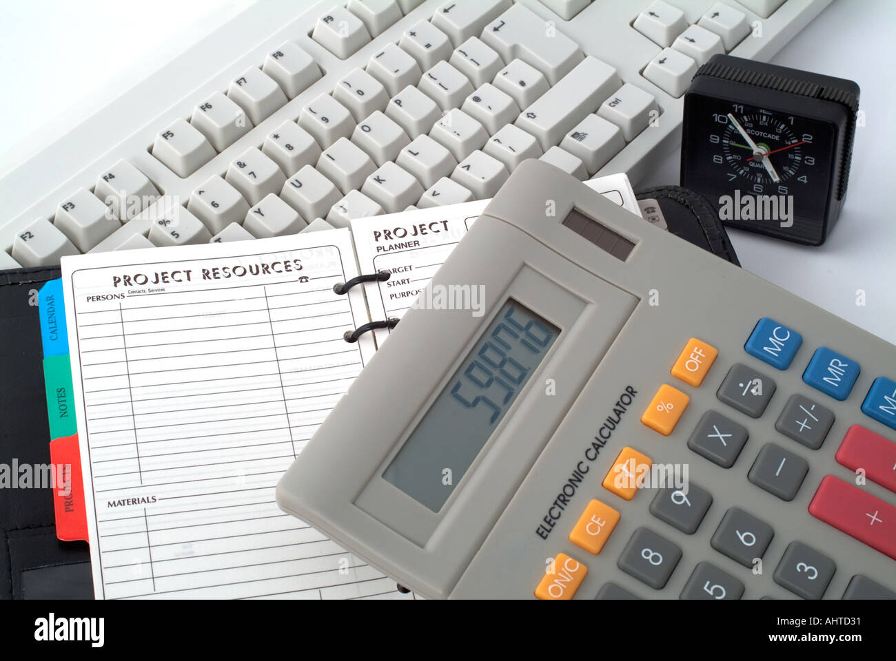 Filofax appointments hi-res stock photography and images - Alamy