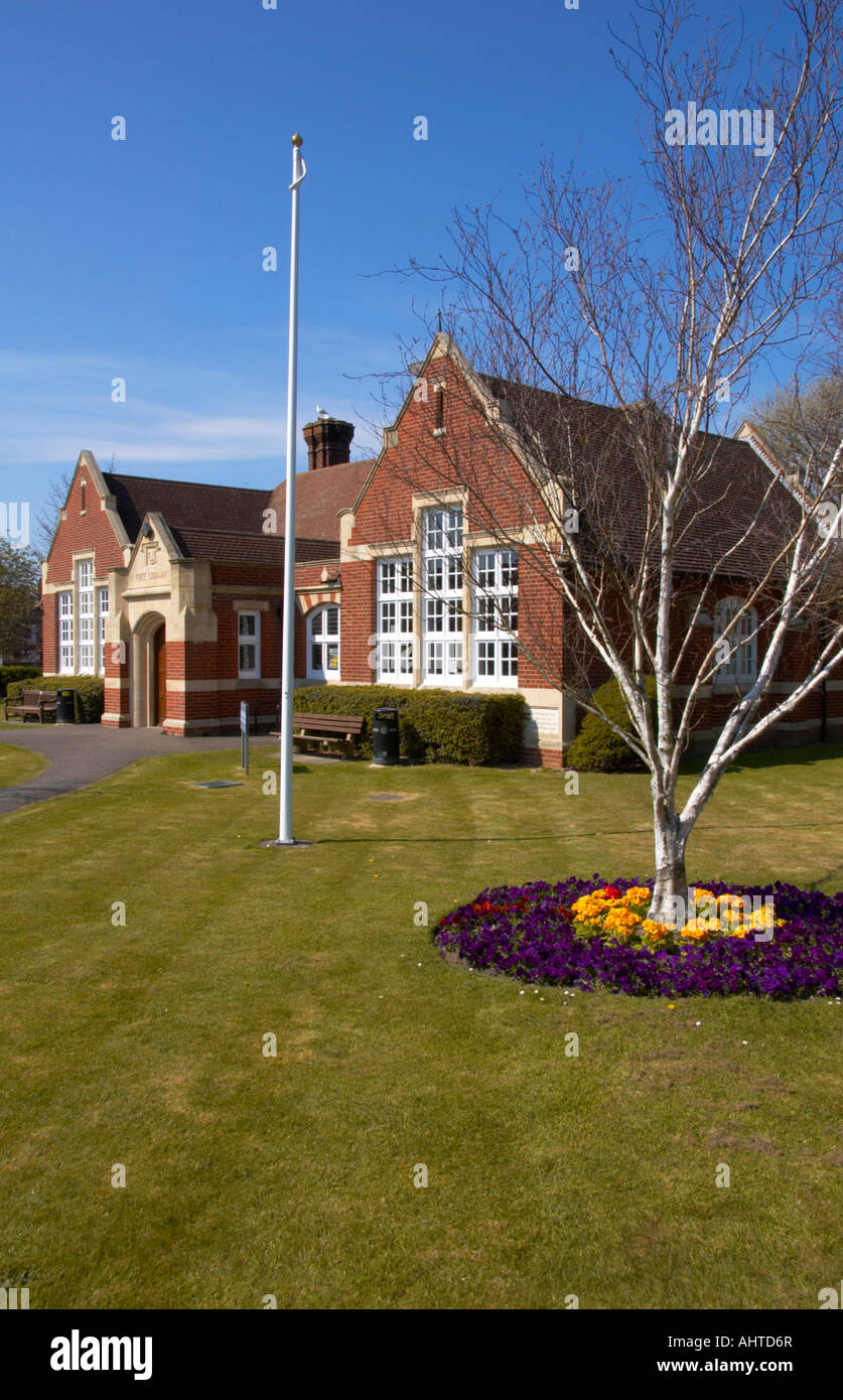 Public Library, Littlehampton Stock Photo - Alamy