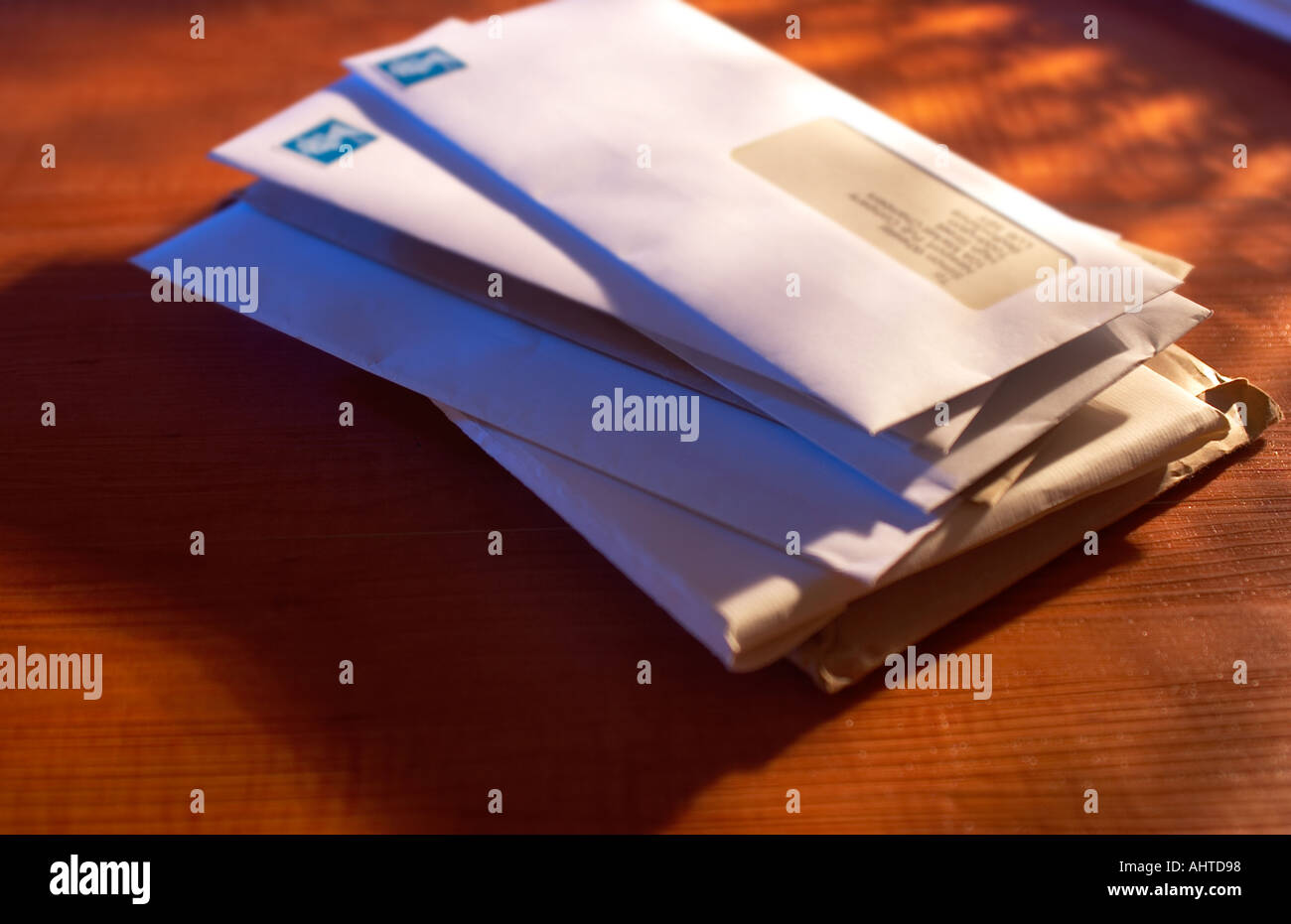 pile of letters junk mail Stock Photo - Alamy