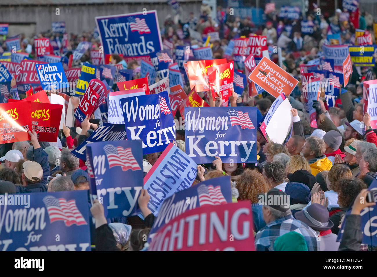 On a mid October bus tour through rural southern Ohio Kerry visits a ...