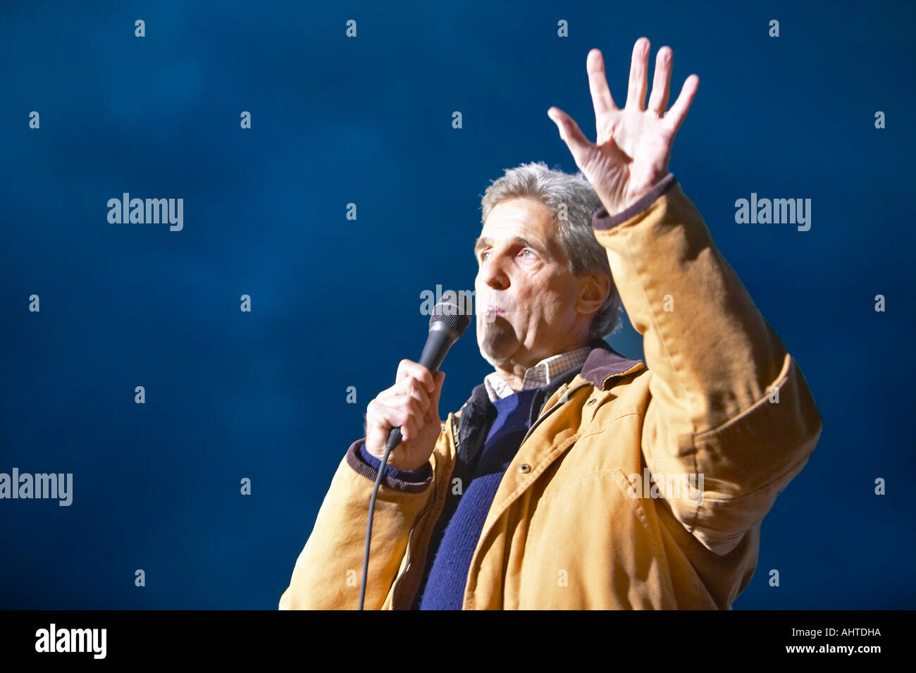 On a mid October bus tour through rural southern Ohio Kerry visits a ...