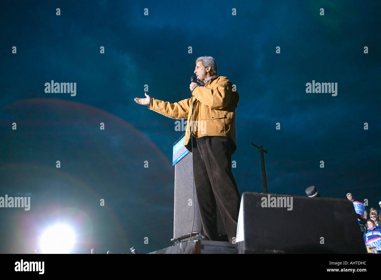 On a mid October bus tour through rural southern Ohio Kerry visits a ...