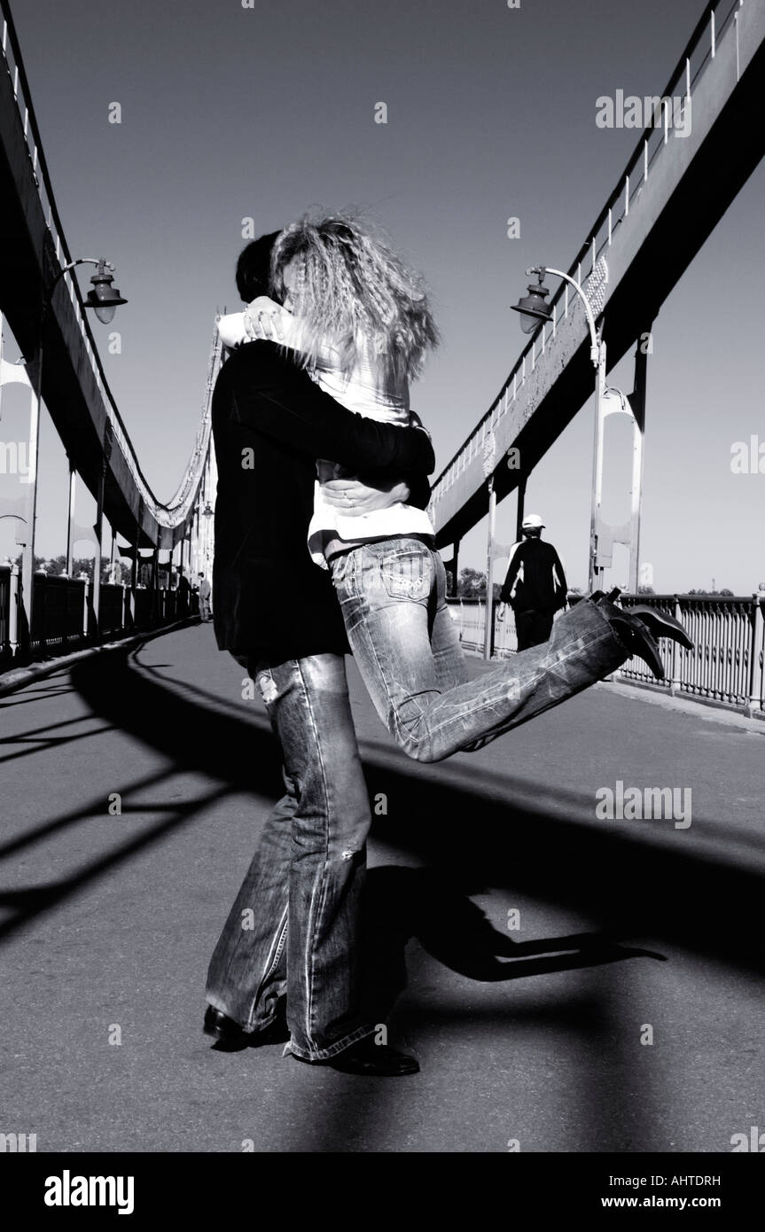 Spinning hug hi-res stock photography and images - Alamy