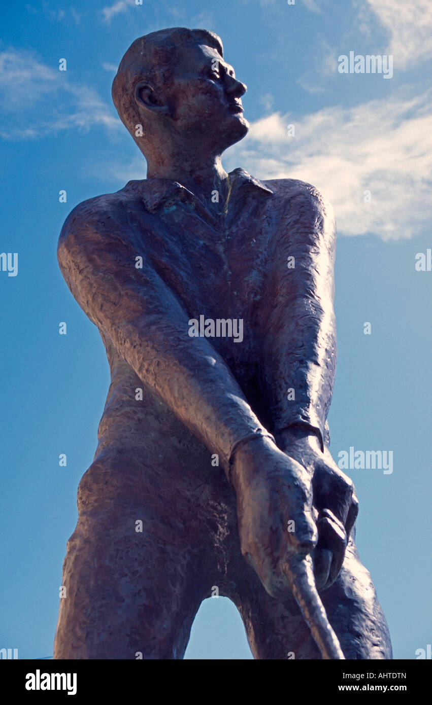 statue president bill clinton golf master ballybunnion county kerry ...