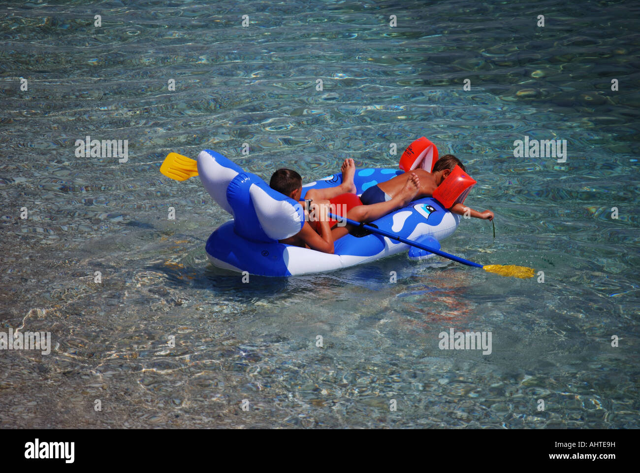 Playing ball in the sea hi-res stock photography and images - Alamy