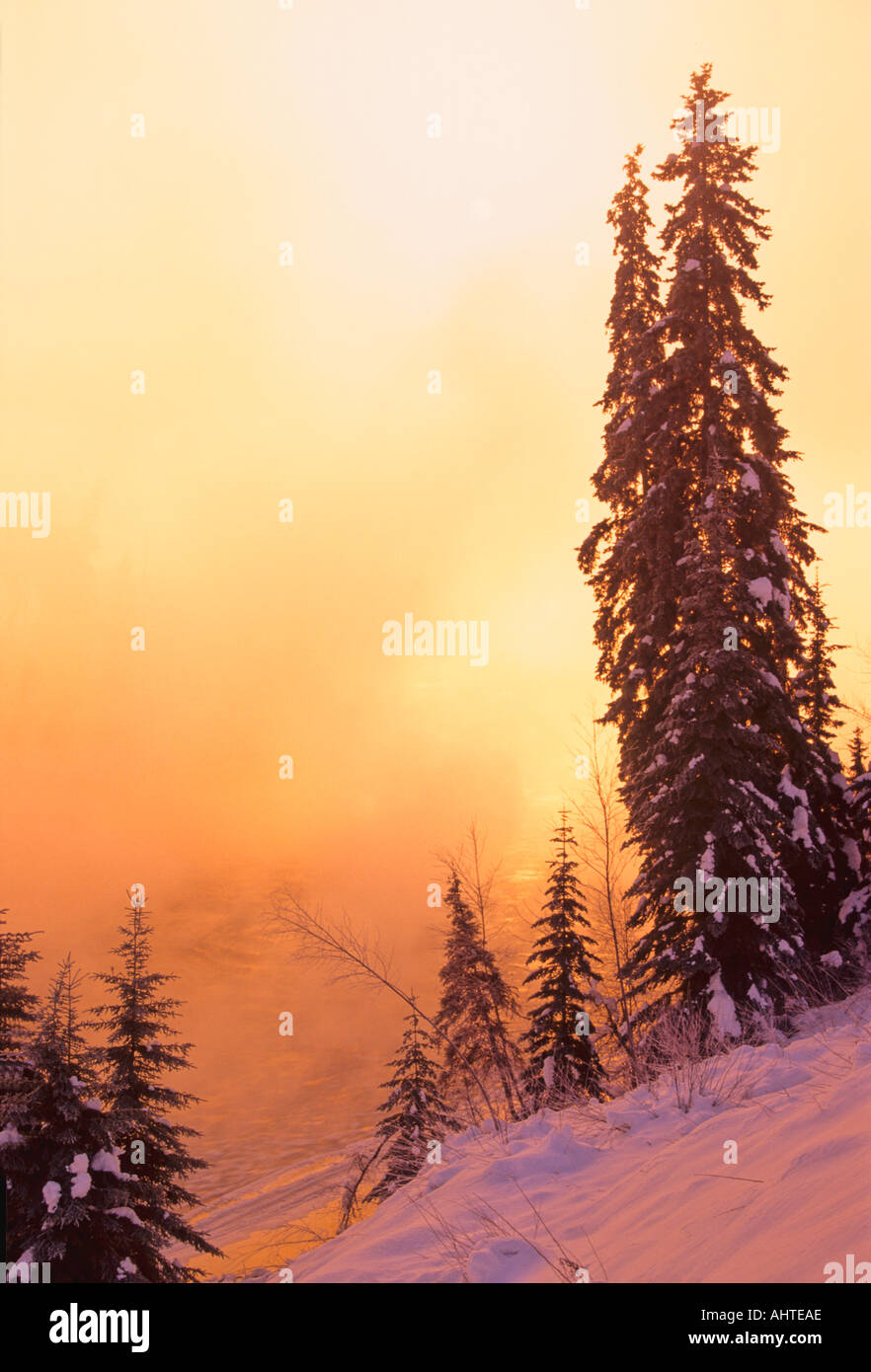 Nature natural beauty robert mcgouey winter landscape hi-res stock ...