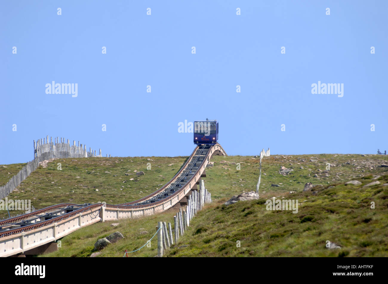 Cairngorm mountain funicular railway aviemore hi-res stock photography and images - Alamy