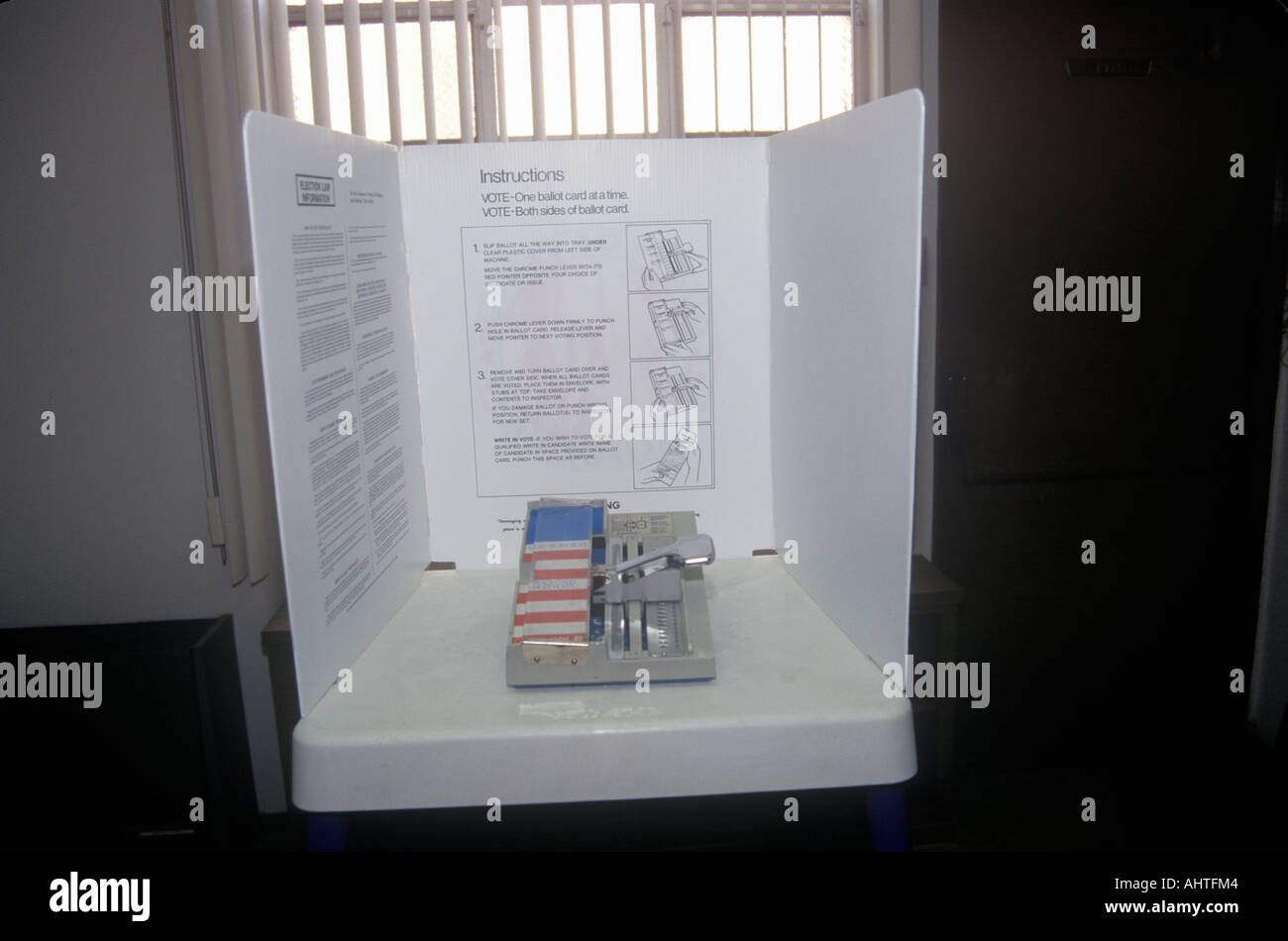 Punch ballot hi-res stock photography and images - Alamy