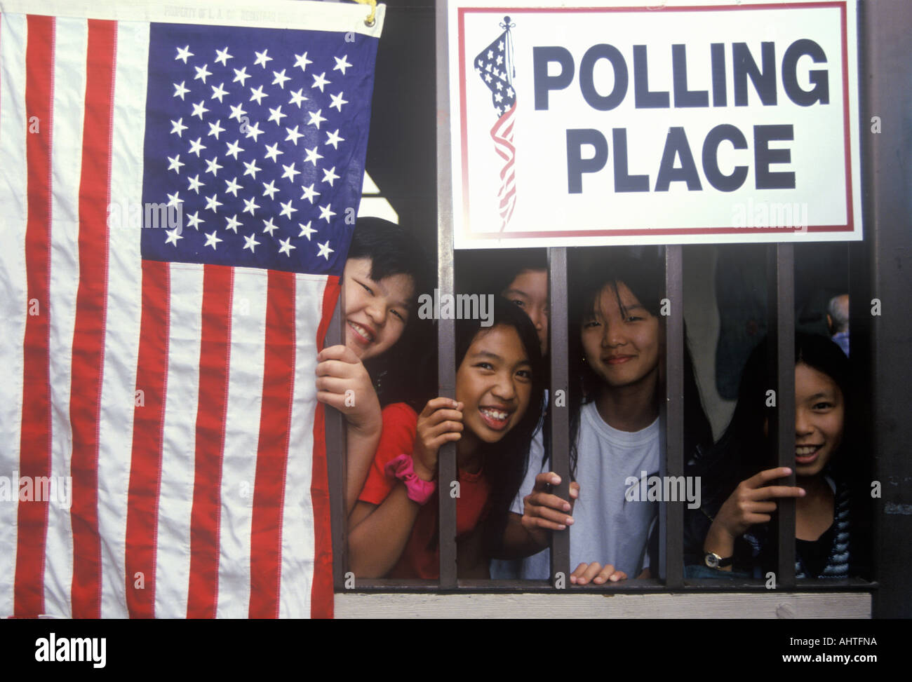 Polling station for children hi-res stock photography and images - Alamy
