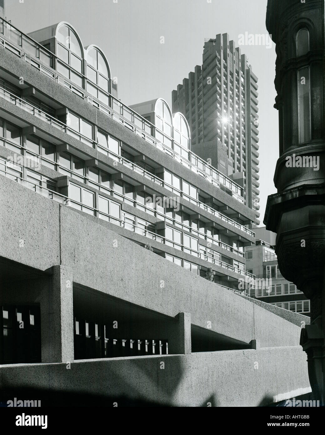The Barbican Centre. Architect: Chamberlain, Powell and Bonn Stock ...