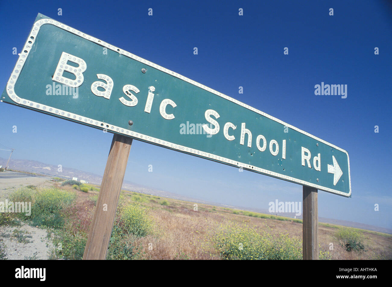 Basic road signs hi-res stock photography and images - Alamy