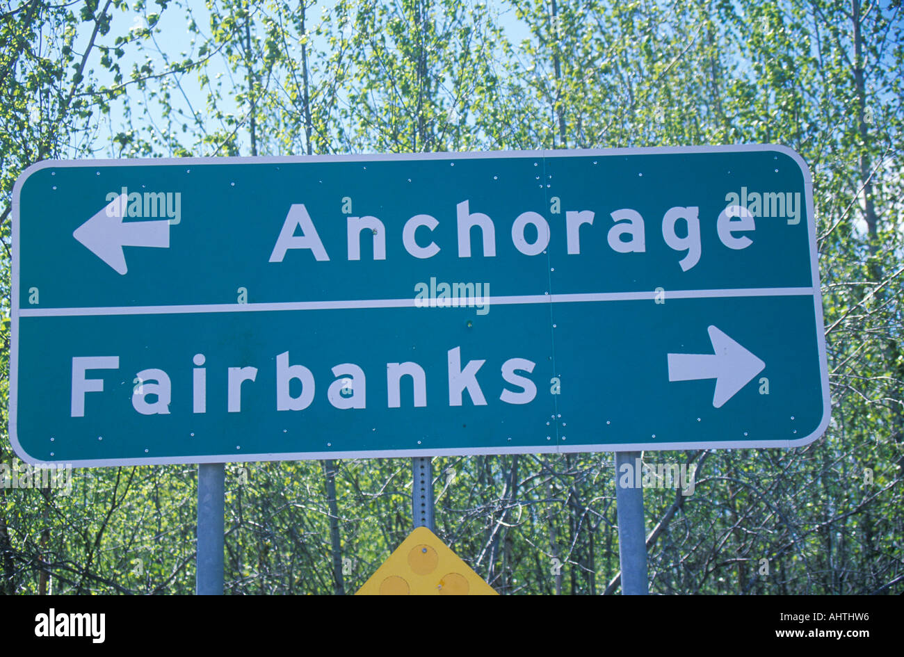 Anchorage city signs hi-res stock photography and images - Alamy