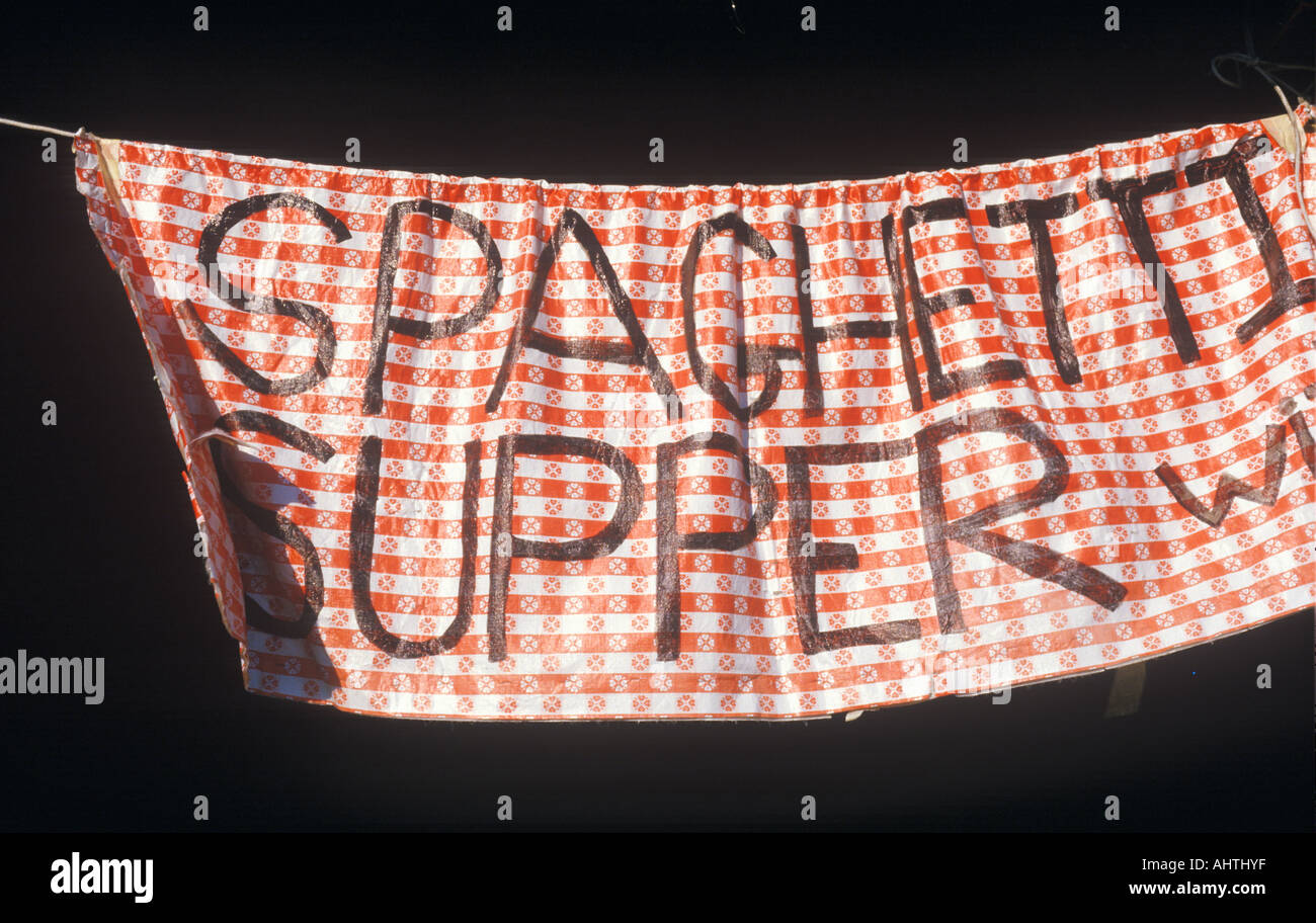 Spaghetti signs hi-res stock photography and images - Alamy