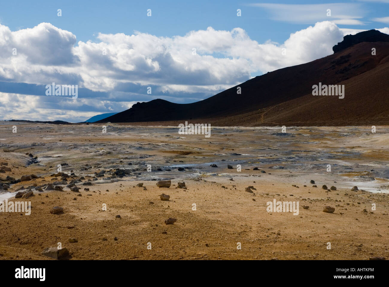 The land bubbles and steams at Krafla, Iceland Stock Photo - Alamy