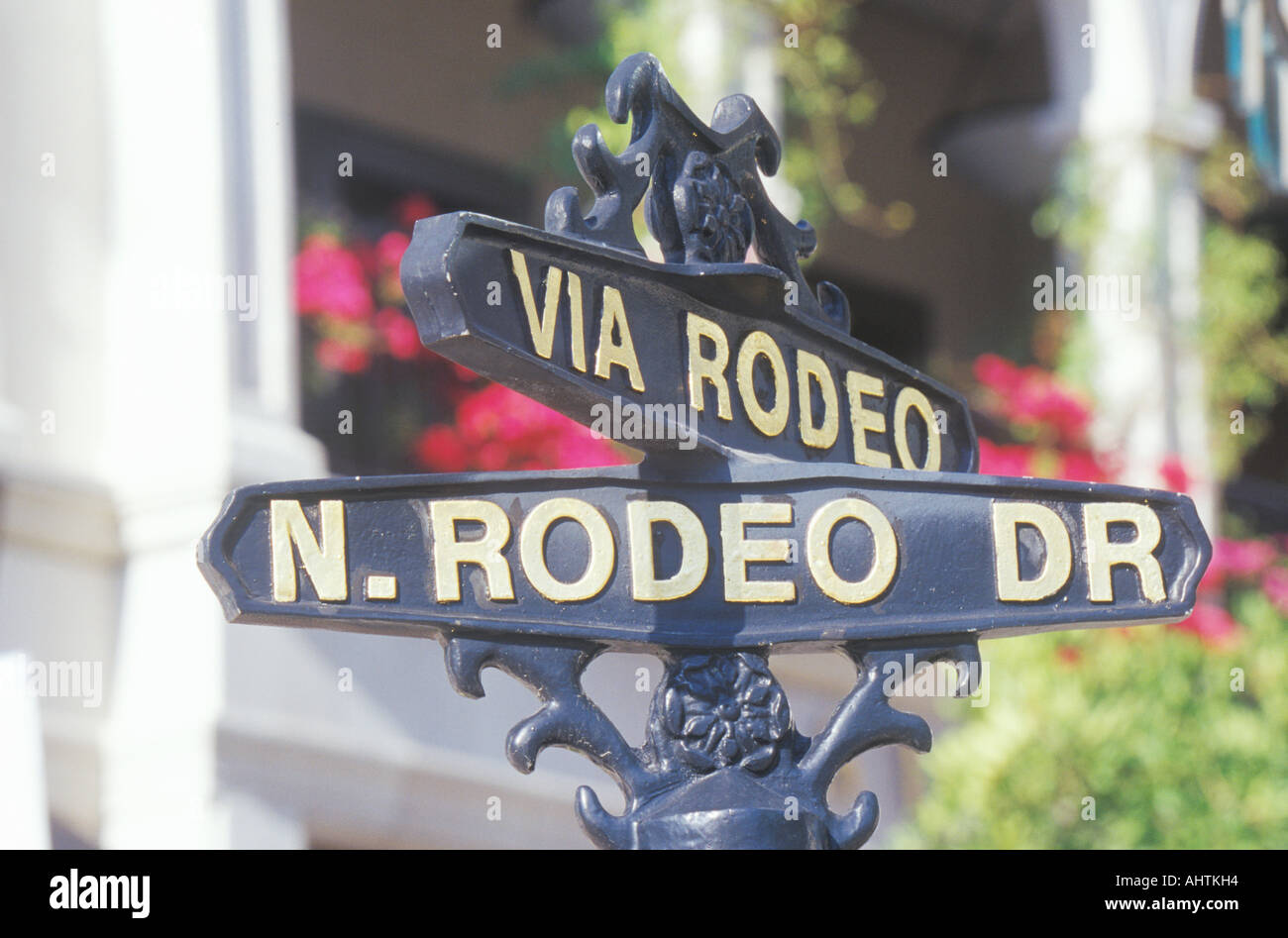 Via rodeo sign rodeo drive hi-res stock photography and images - Alamy