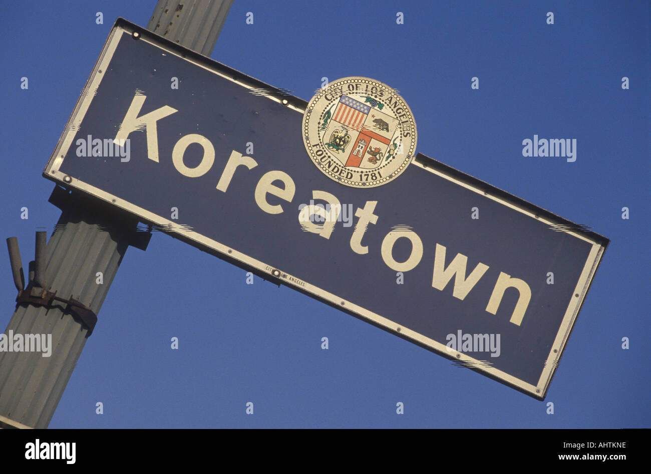 Koreatown us hi-res stock photography and images - Alamy