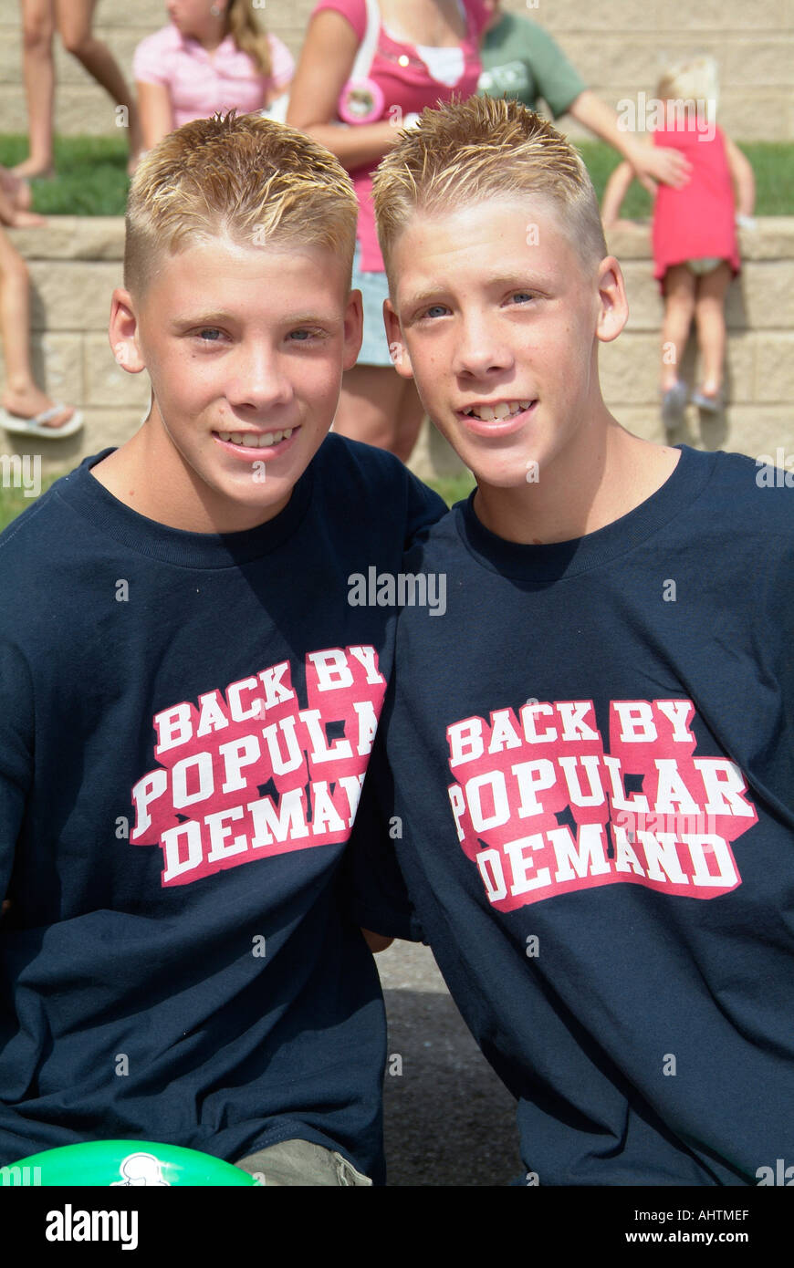 Elderly senior twin twins male men hi-res stock photography and images ...