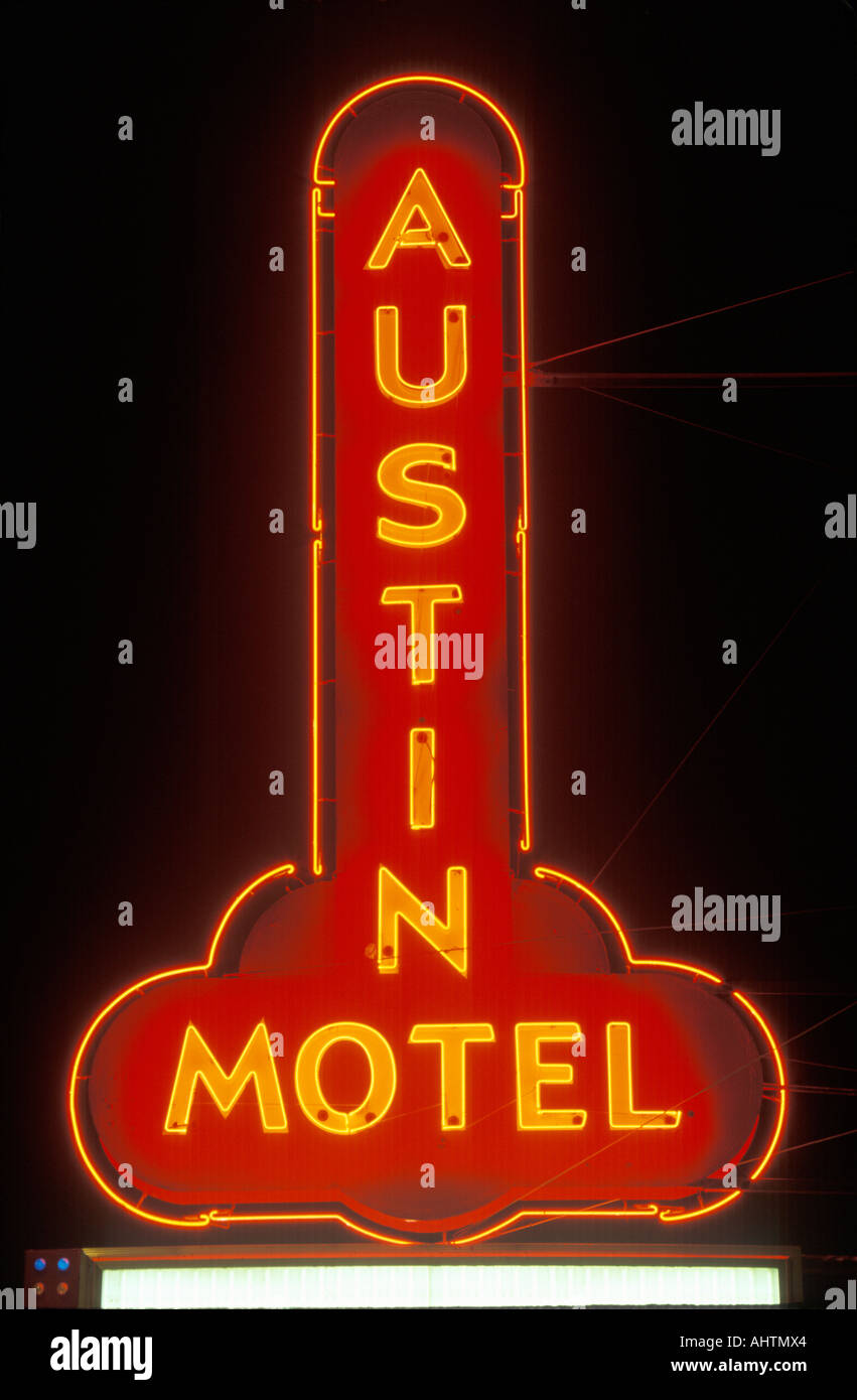Austin motel hi-res stock photography and images - Alamy