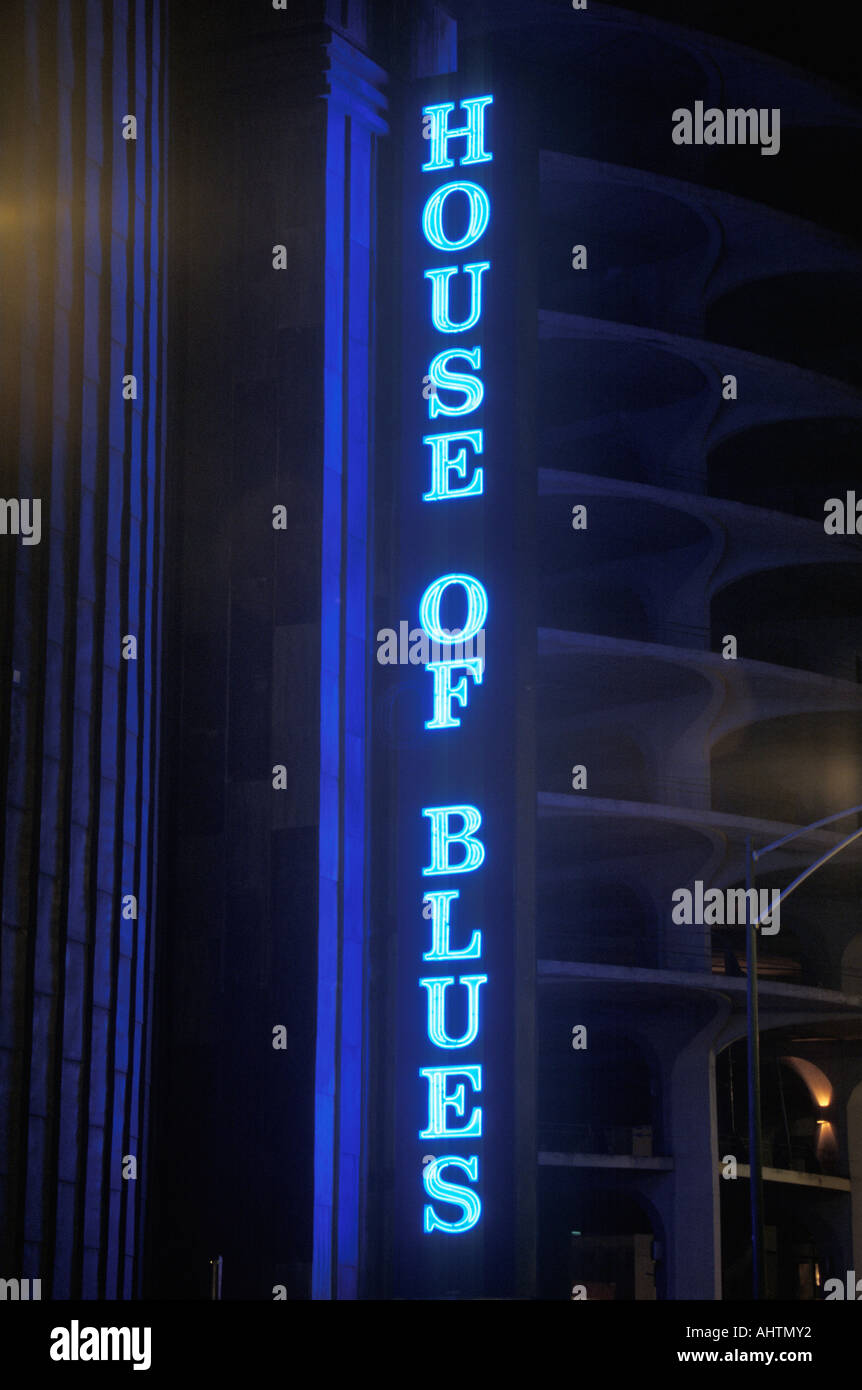 House of blues sign hi-res stock photography and images - Alamy