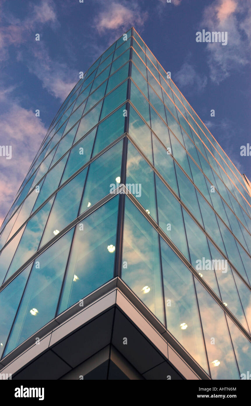 Glass fronted office building in London Stock Photo - Alamy