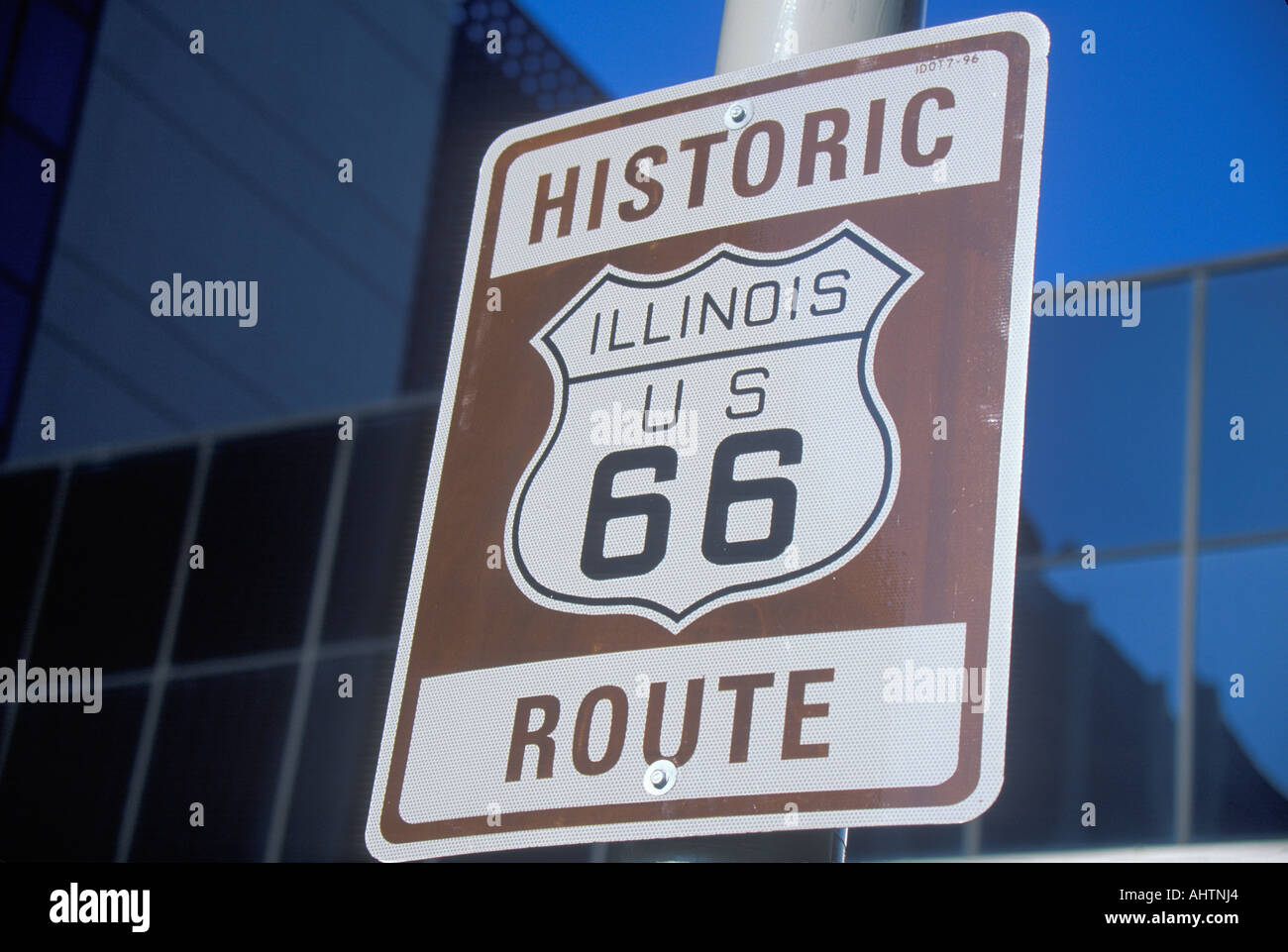 A historic route 66 sign Stock Photo - Alamy