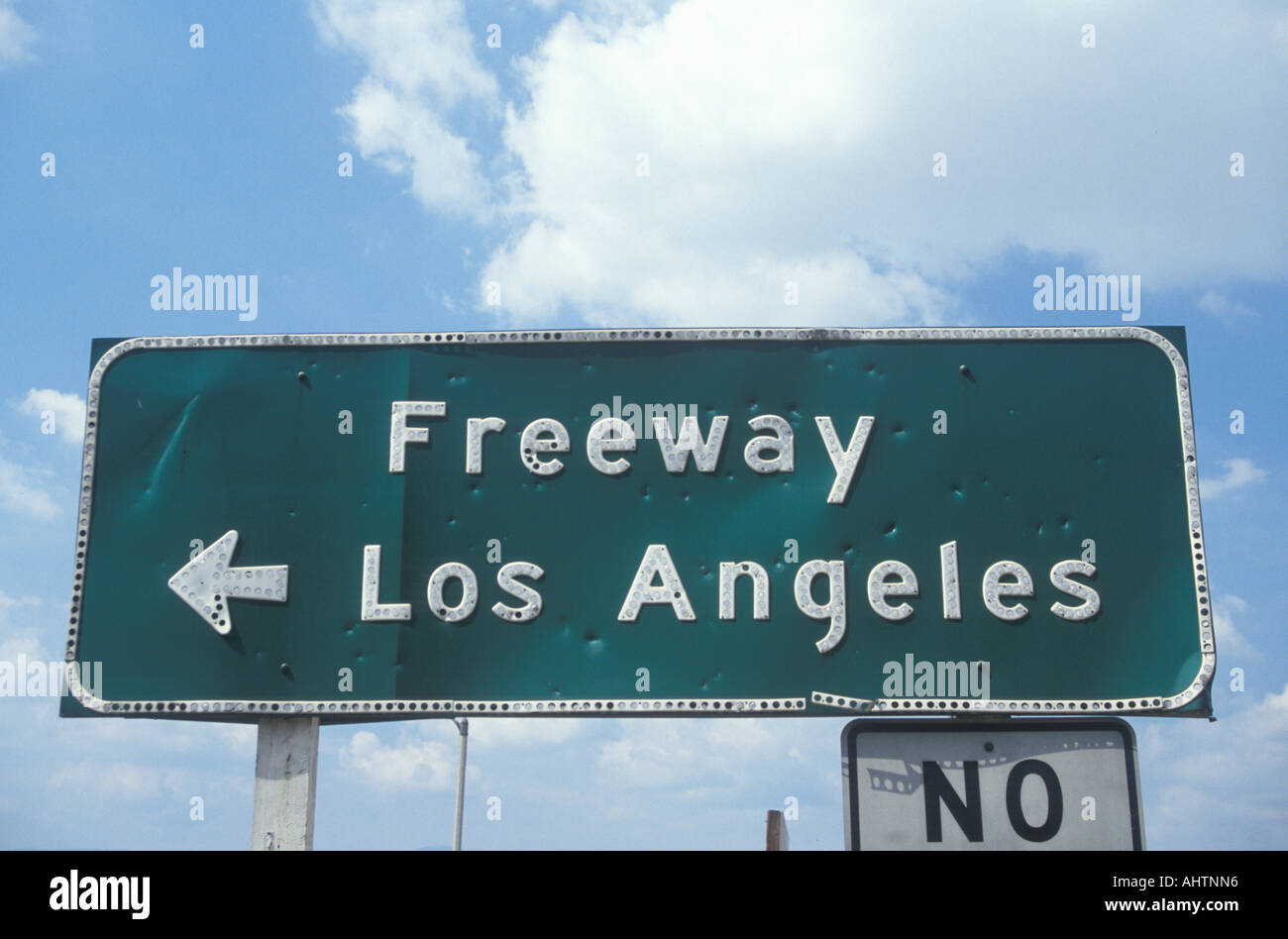 Los Angeles Freeway Signs Stock Photos & Los Angeles Freeway Signs ...