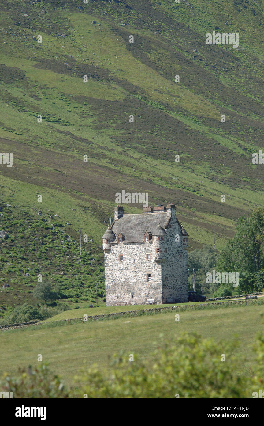 Forter Castle Glen Isla Angus Stock Photo - Alamy