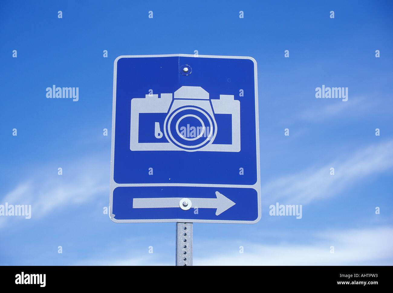 A camera sign Stock Photo - Alamy