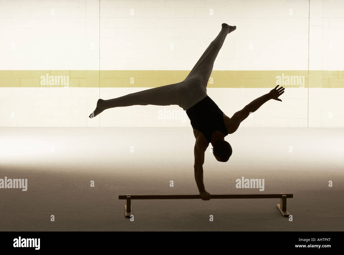 Gymnast Balance One Hand High Resolution Stock Photography and Images ...