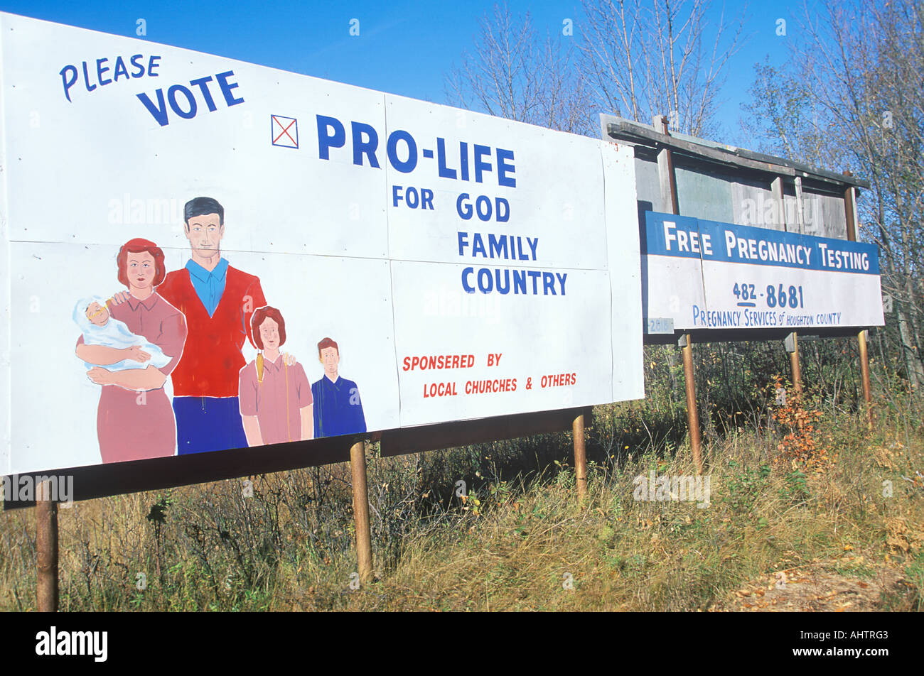 Pro life billboards hi-res stock photography and images - Alamy