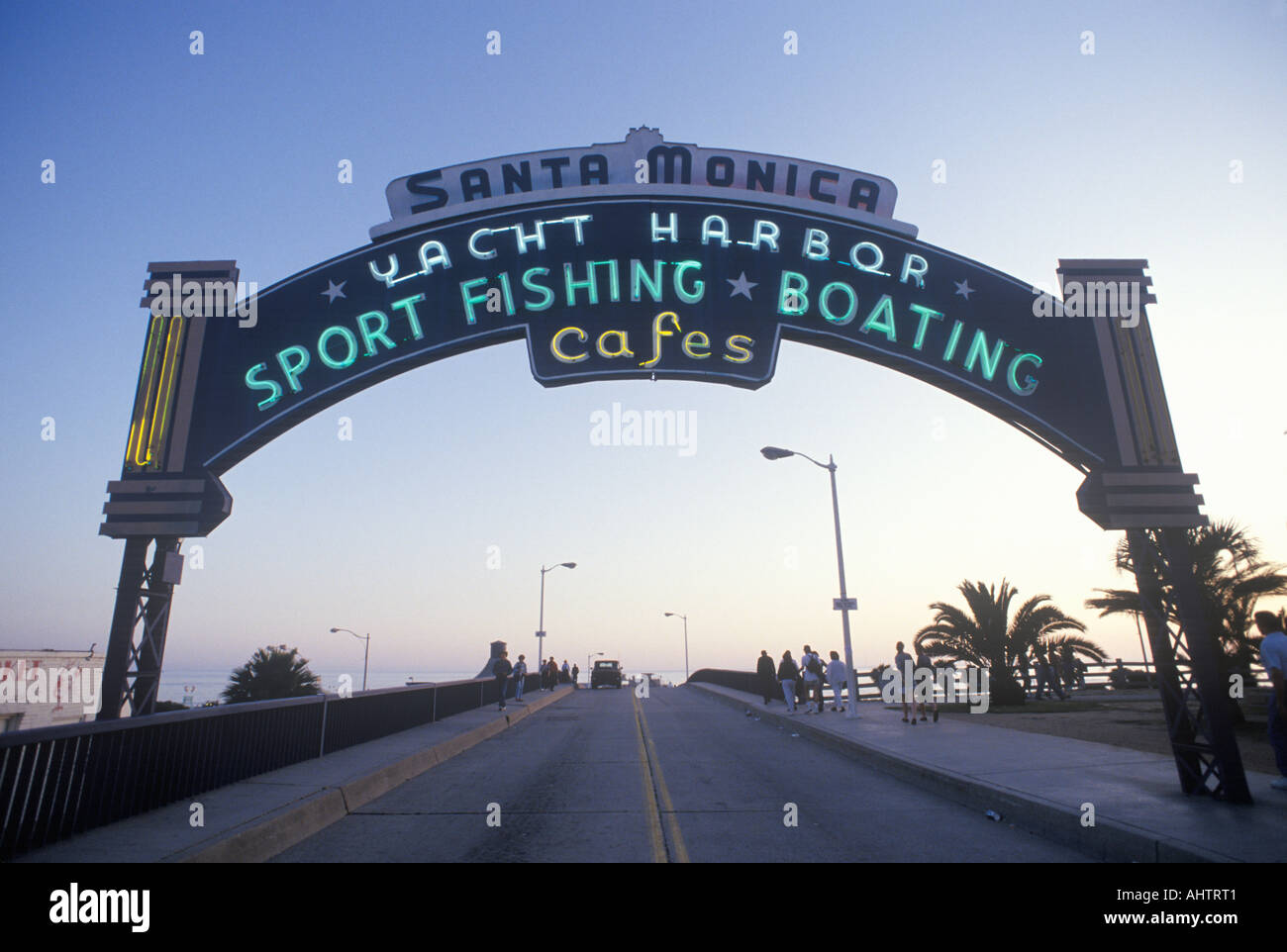 Santa monica yacht harbor hi-res stock photography and images - Alamy
