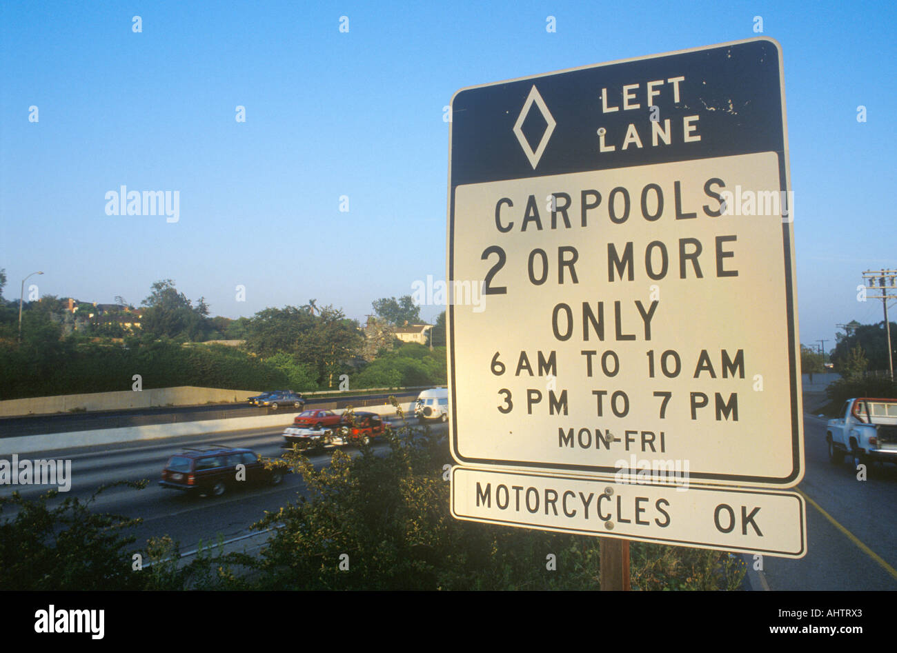 Carpool highway hi-res stock photography and images - Alamy
