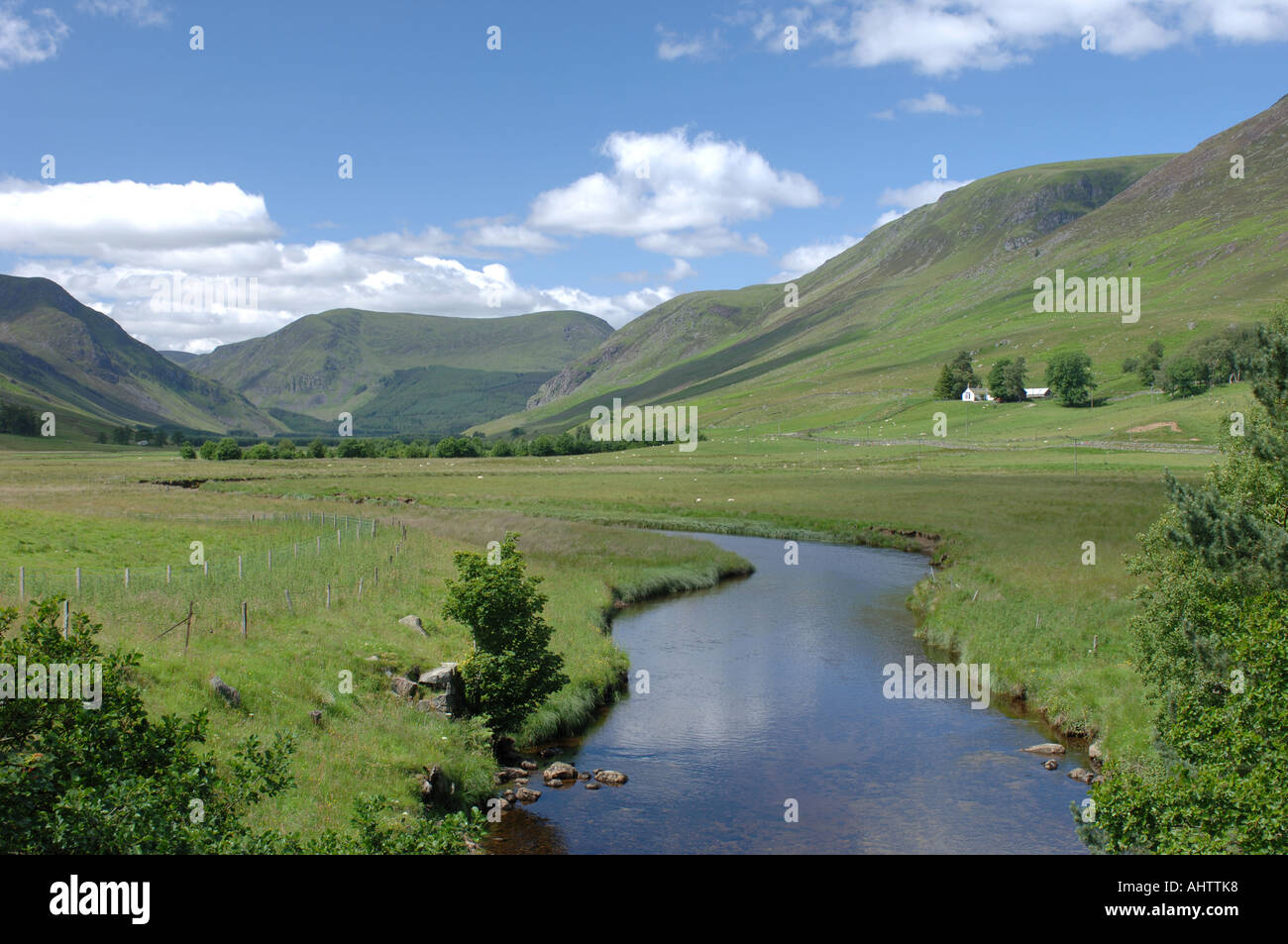 The River South Esk Glen Clova and Glen Doll Angus Stock Photo - Alamy