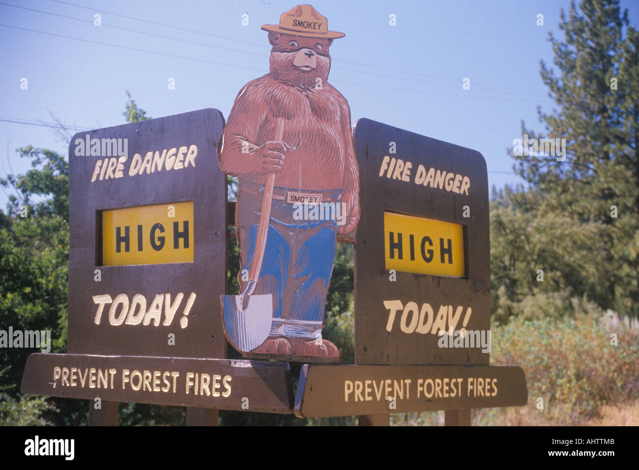 Fire danger high hi-res stock photography and images - Alamy
