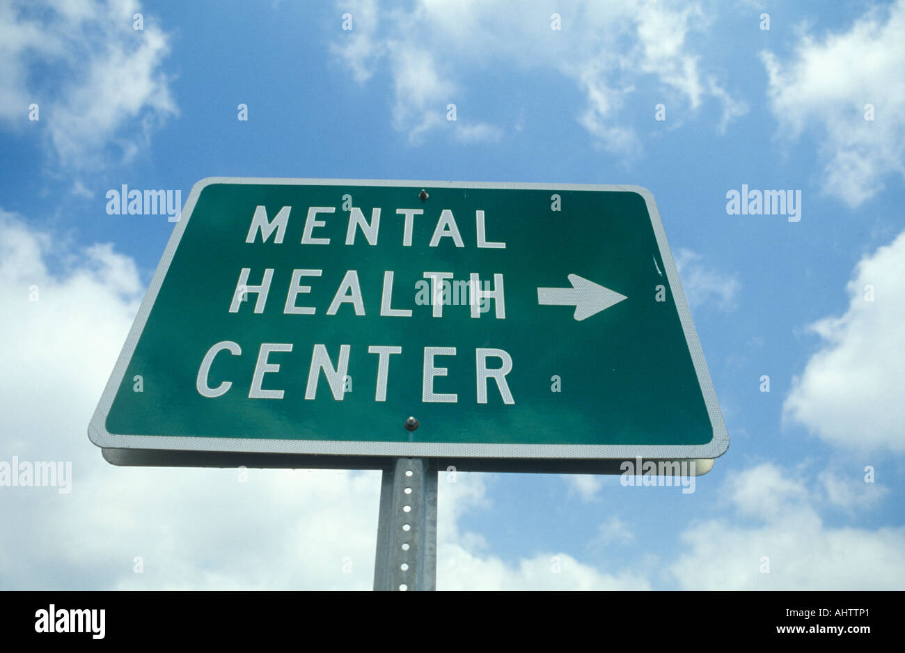 Mental health center sign hi-res stock photography and images - Alamy
