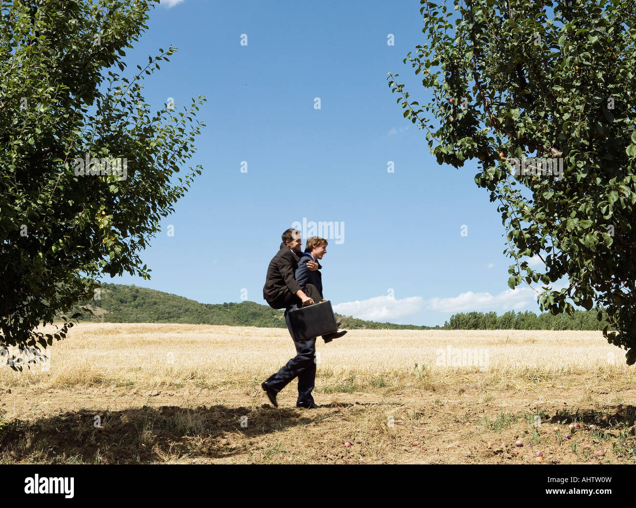 Carrying another person hi-res stock photography and images - Alamy