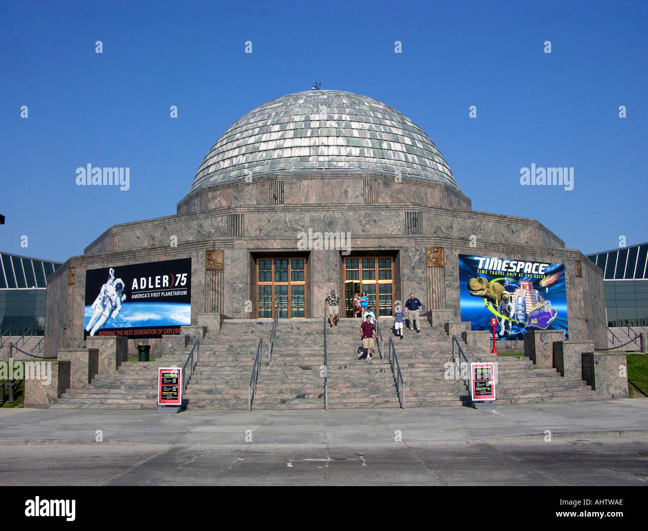Adler Planetarium downtown Chicago Illinois Stock Photo - Alamy