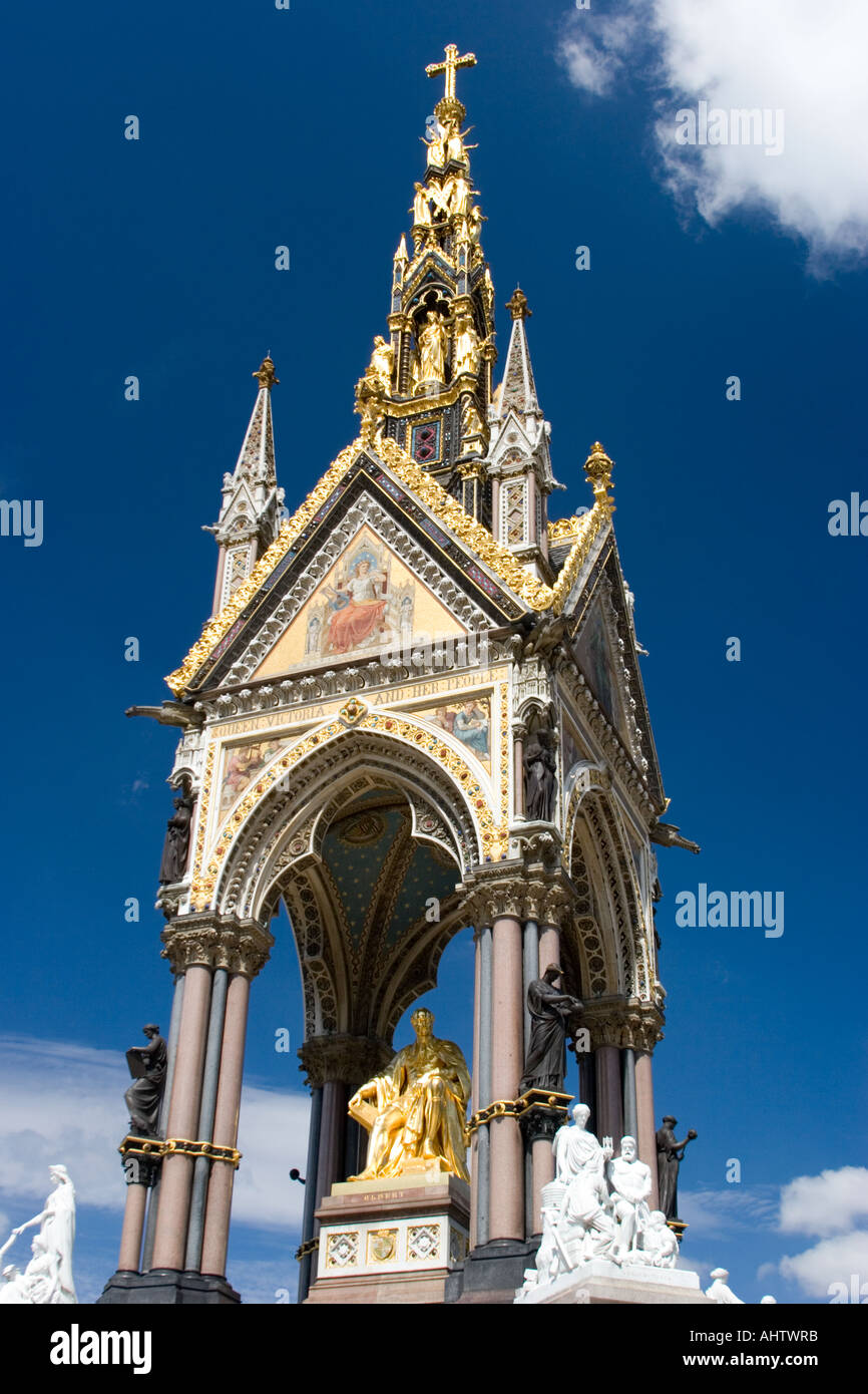 The Prince Albert memorial Stock Photo - Alamy